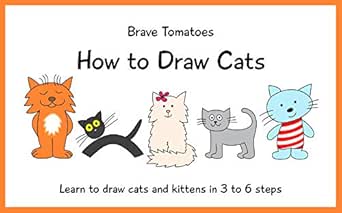 How to Draw Cats (Step by step drawing books for kids Book 4) - Kindle ...