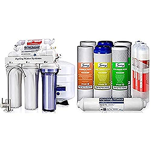 iSpring 6-Stage Superb Taste High Capacity Under Sink Reverse Osmosis ...