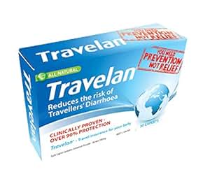 Travelan 30 caplets - for the prevention of travellers' diarrhoea ...