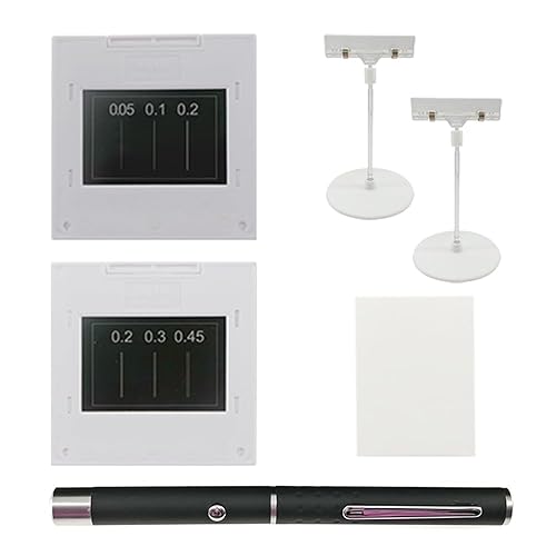 Young's Double-Slit Experiment, Single Slit, with Holder Observation ...