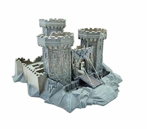 Plastoy Knights Castle with Red Dragon: Amazon.co.uk: Toys & Games