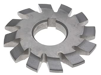 Amazon.com: 9 Diametral Pitch # 6 Involute Gear Cutter - 1 Inch ID - 14 ...