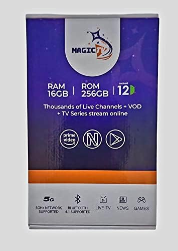 Magic Tv ANDROID TV BOX 8K 16GB 256GB price in UAE | Amazon UAE | kanbkam