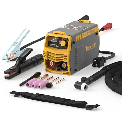 TOOLIOM 135A 110/220V Dual Voltage Mini Stick Welder Lift TIG Welder ...