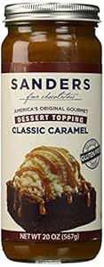Amazon.com : Sanders Caramel Topping Sauce, Ice Cream Sundae Dessert ...
