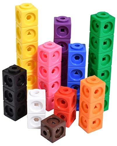 edxeducation Math Cubes - Set of 100 - Math Manipulatives - Classroom ...