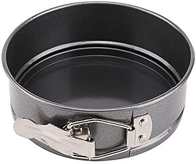 Mini Round Pan 4 Inch with Removable Bottom Pan Nonstick Carbon Steel ...
