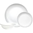 Amazon.com | Corelle® Mystic Gray 12-piece Dinnerware Set, Service for ...