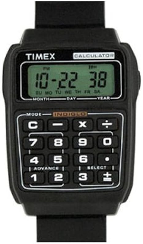 Amazon.com: Timex Unisex Calculator Watch T2N188: Timex: Watches