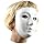 White Flocked Plastic Face Masks, Pack of 10: Amazon.co.uk: Toys & Games