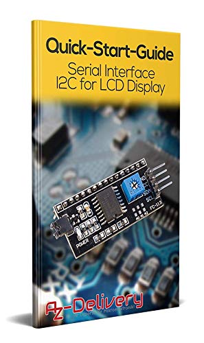 AZDelivery 5 x I2C Serial Adapter Module Interface Board for LCD Display 1602 and 2004 ...