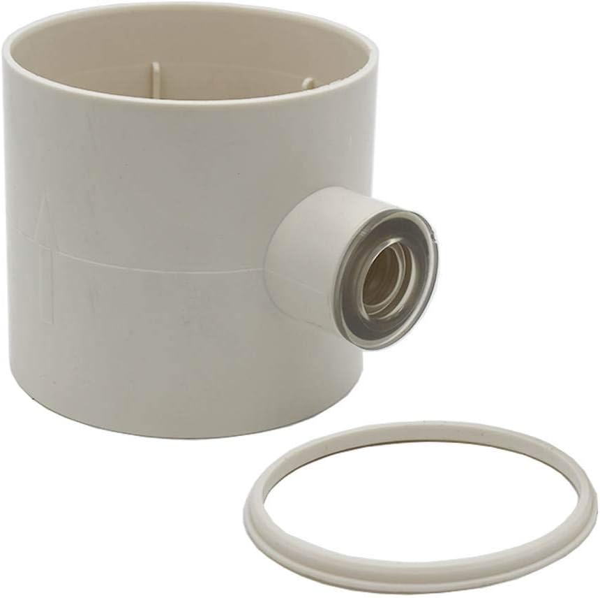 4 INCH 100MM Round Soil and Vent Condensation Trap with Overflow - Stop ...