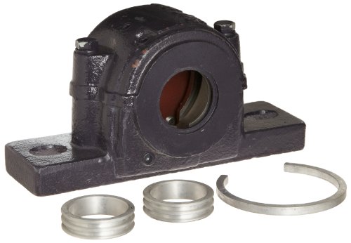 NSK SAF509 Split Pillow Block Housing, 2 Bolts, Non-Expanding ...