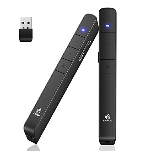 Amerteer Wireless Presenter Presentation Remote With Laser Pointer ...