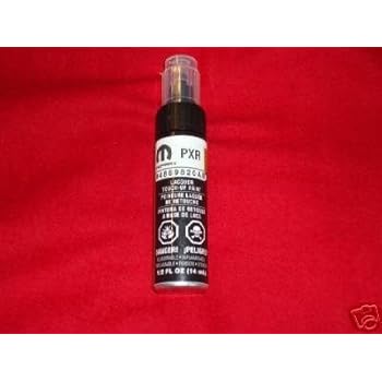 Amazon.com: Mopar Chrysler/Dodge/Jeep Black Crystal Touch-Up Paint (PXR ...