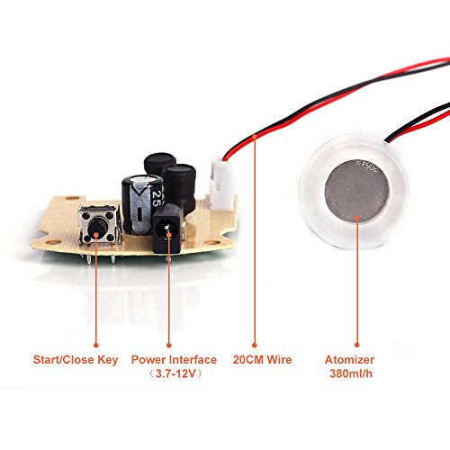 WHDTS 20mm 113KHz Ultrasonic Atomization Maker Mist Atomizer DIY ...