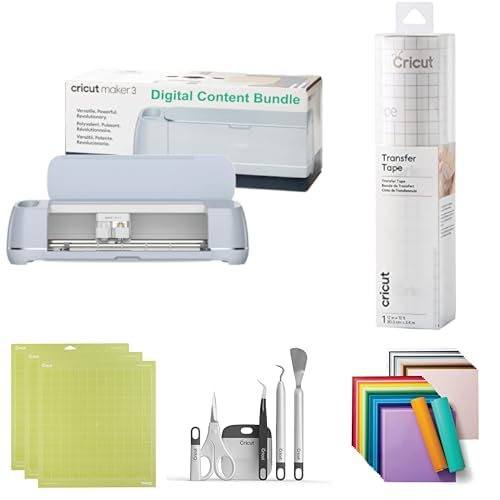Cricut Maker 3 Vinyl Starter Kit | Includes Maker 3 Smart Cutting ...