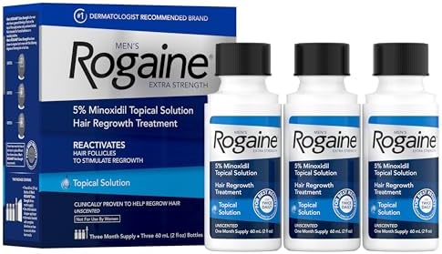 Rogaine men's extra strength solution, 2 oz (pack of 3) price in Saudi ...