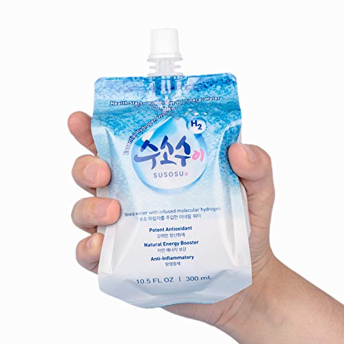 Susosu Water - Hydrogen Infused Water (10 Pack), Sourced Mineral Water ...