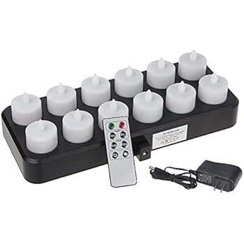 Amazon.com: Philips 69126/60/48 Imageo LED Rechargeable Tea Lights with ...
