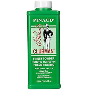 Amazon.com: Clubman Pinaud Powder for After Haircut or Shaving, White ...