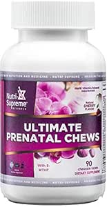 Amazon.com: Ultimate Chewable Prenatal Vitamins, 90 Count - Delicious ...