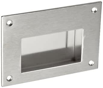 Monroe Stainless Steel 304 Recessed Pull Handle, Non-Threaded Through ...