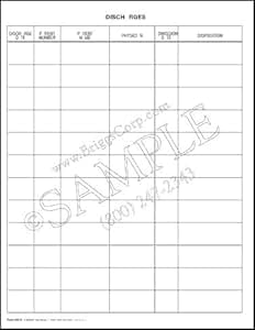 Amazon.com: Briggs Healthcare Admission/discharge Register Book: Health ...