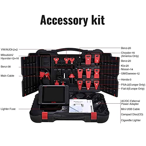 Autel Scanner MaxiSys MS906, 2023 Newest Automotive Scan Tool with Bi ...