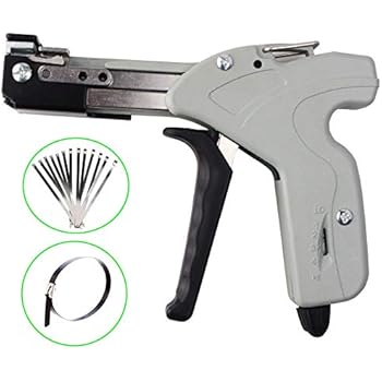 Amazon.com: Knoweasy Stainless Steel Cable Tie Gun for Stainless Steel ...