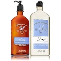 Amazon.com : Bath & Body Works Aromatherapy Sleep - Lavender + Vanilla Body Lotion, 6.5 Fl Oz ...