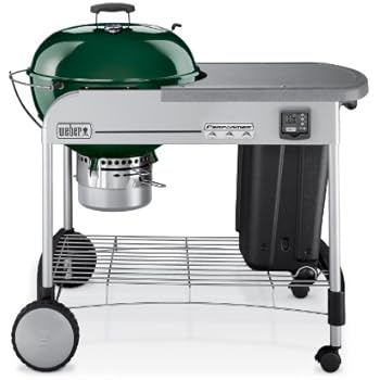 Amazon.com : Weber 60020 The Ranch Charcoal Kettle Grill : Freestanding ...
