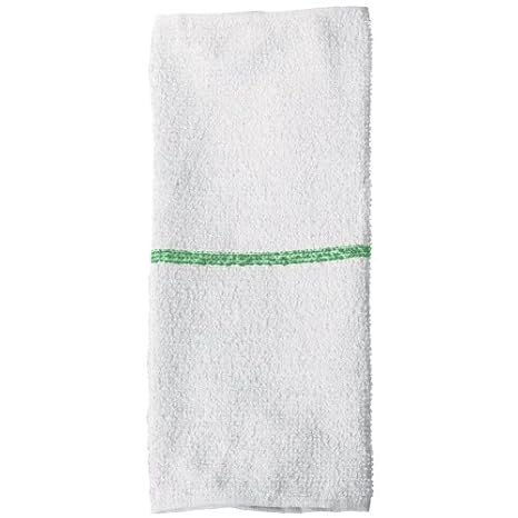 Amazon.com: 100% Cotton Bar Mop Towel 16" X 19" Striped 32 Oz. - 12 ...