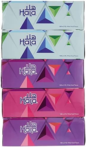 Hala Facial Tissue 130 Sheets 5-Pack price in UAE | Amazon UAE ...
