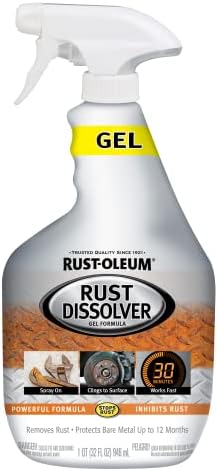 Rust-Oleum Rust Dissolver Trigger Spray Gel | Heavy-Duty Corrosion ...