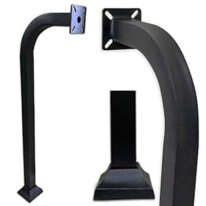 Amazon.com : Aluminum Gooseneck Pedestal Keypad Stand Access Control ...