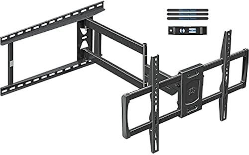 Mounting Dream Long Arm TV Wall Mount for Most 37-75 inch Flat Curve TV ...