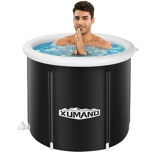 Ice Bath Tub for Athletes, Extra Large Cold Plunge Tub Outdoor ...
