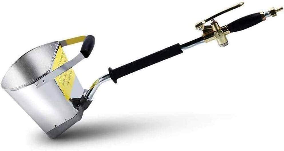 Kacsoo Concrete Cement Mortar Spray Gun, with lid 4 Jet Hopper Plaster ...