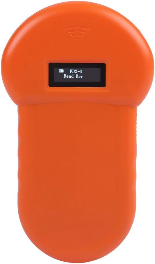 Animal ID Reader Pet Microchip Identification Scanner Handheld LCD ...
