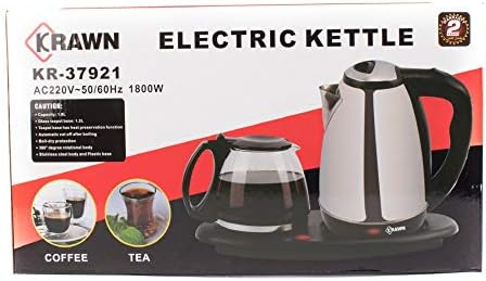 KRAWN ELECTRIC KETTLE-KW-37921 price in Saudi Arabia | Amazon Saudi ...