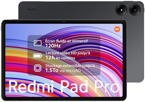 Xiaomi Redmi Pad Pro Wi-fi (Graphite Gray 6GB RAM, 128GB Storage) - 12. ...