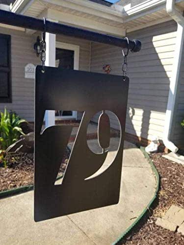 Amazon.com: Lamp Post Sign | Lamp Post Address Plaque | House Number ...