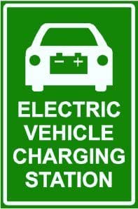 Amazon.com: ELECTRIC VEHICLE CHARGING STATION sign : Automotive
