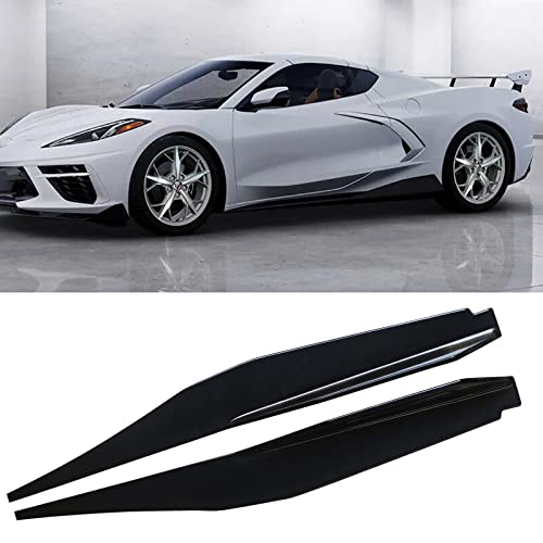 NINTE Carbon Flash Side Skirt Fit for 2020-2023 Chevrolet Chevy ...