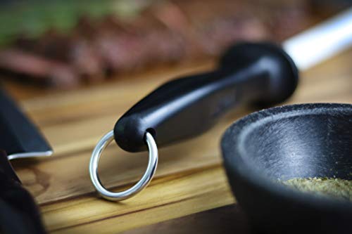 Chef Rings Noble Home & Chef 11.5" Ceramic Honing Rod - 2000/3000 Grit ...