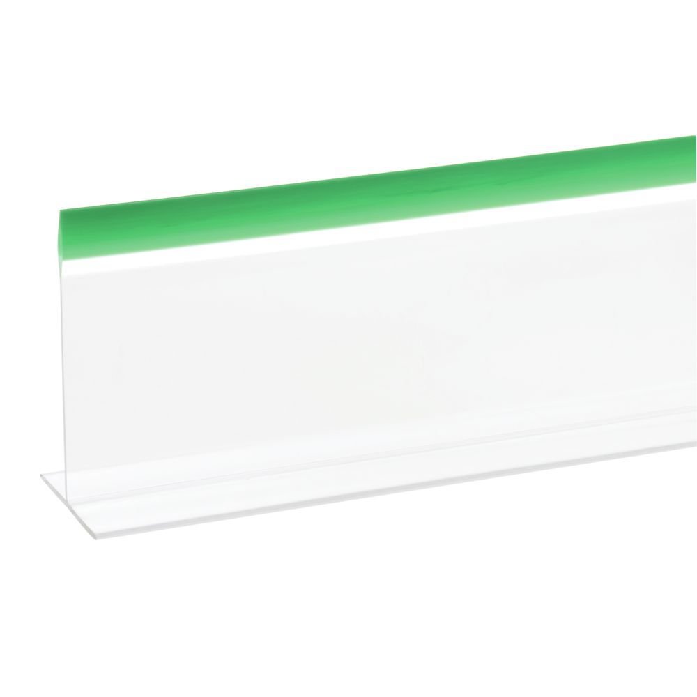 Amazon.com: Produce Case Divider Shelf Divider Clear with Green Trim T ...