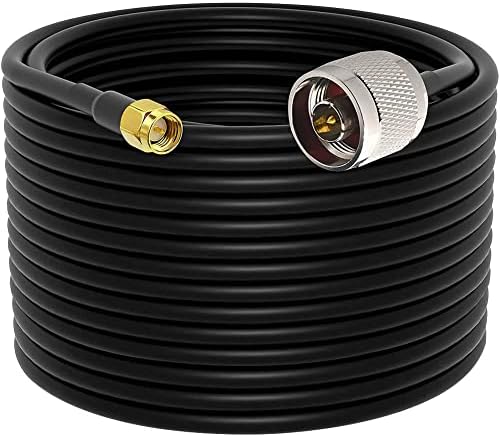 سعر onelinkmore Low Loss RG58 N Male to SMA Male Antenna 75FT RF ...
