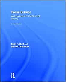 Amazon.com: Social Science: An Introduction to the Study of Society ...