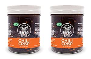 Amazon.com : Mr Bing Chili Crisp - Delicious & Flavorful Chili Oil ...